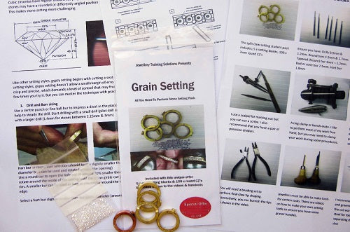 Grain Setting Student Pack – Jewellery Training Solutions